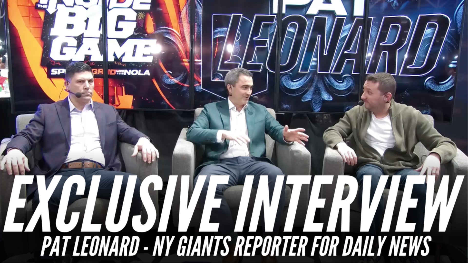 Exclusive Interview with New York Giants Reporter, Pat Leonard